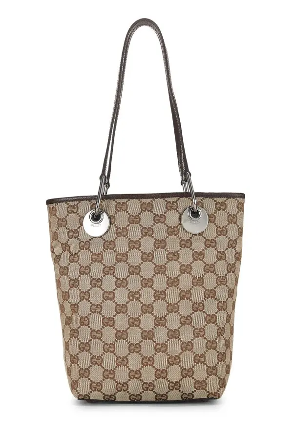 Gucci Original Gg Eclipse Bucket Bag - Brown
