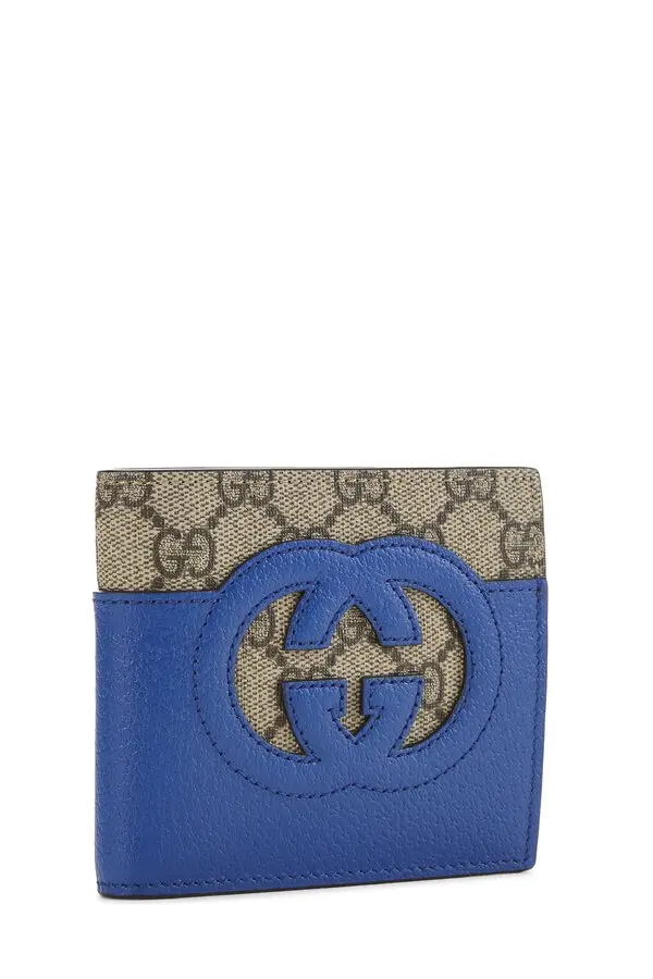 Gucci Gg Supreme Canvas Bifold Wallet