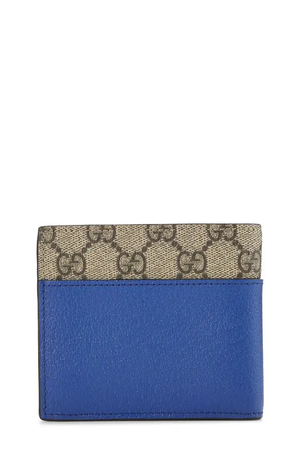 Gucci Gg Supreme Canvas Bifold Wallet