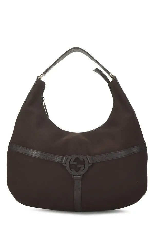 Gucci Reins Hobo - Brown