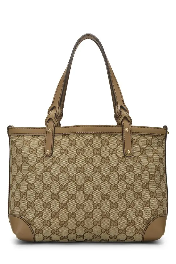 Gucci Original Gg Craft Tote - Brown