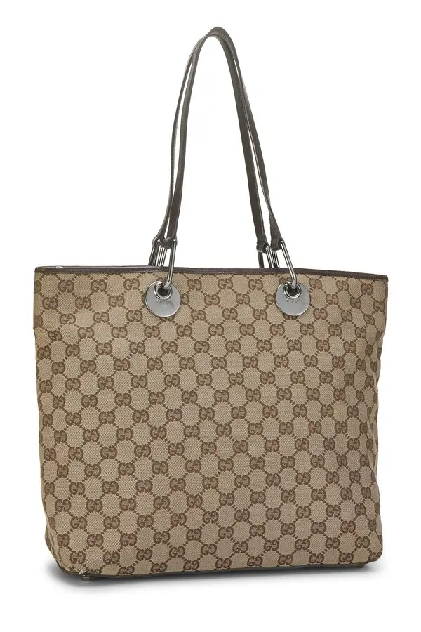 Gucci Original Gg Eclipse Zip Tote