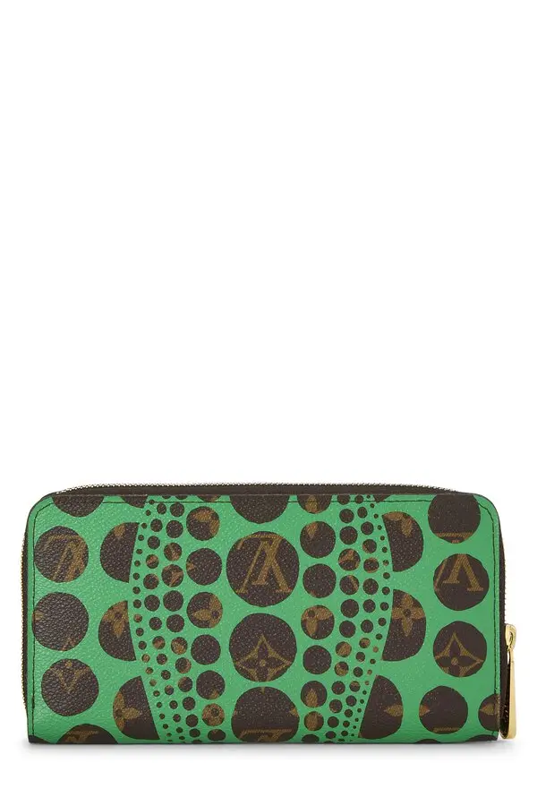 LOUIS VUITTON Yayoi Kusama X Monogram Infinity Dots Zippy Wallet