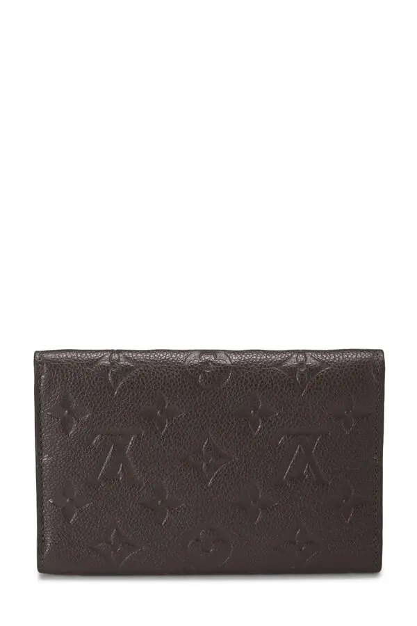LOUIS VUITTON Monogram Empreinte Compact Curieuse