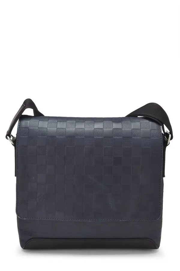 LOUIS VUITTON Damier Infini District - Navy