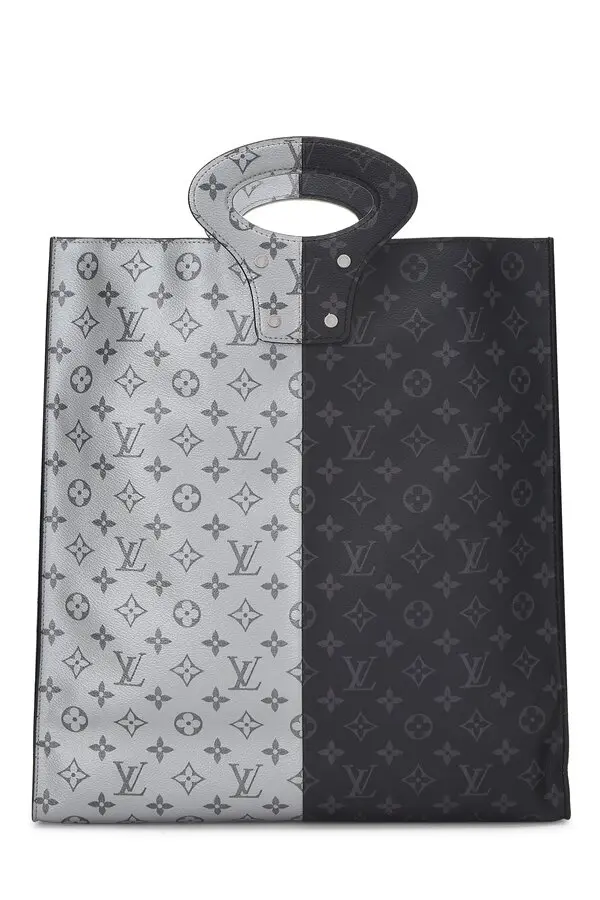 LOUIS VUITTON Monogram Eclipse Split North-south Tote
