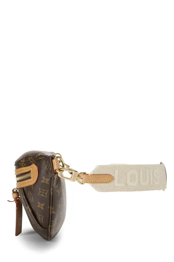 LOUIS VUITTON Monogram Canvas High Rise Bum Bag