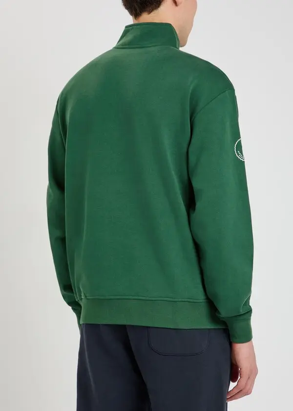 MALBON Ridge Logo Hooded Stretch-shell Anorak Jacket