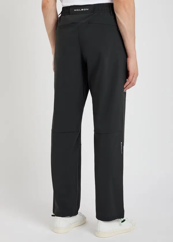 MALBON Performance Logo Stretch-nylon Trousers