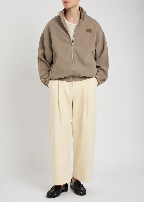 Amiri Logo-appliquéd Cady Track Jacket