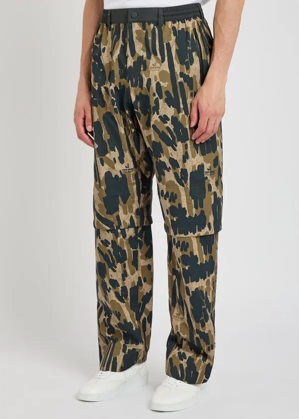 MALBON Tour Divot Camouflage-print Nylon Trousers