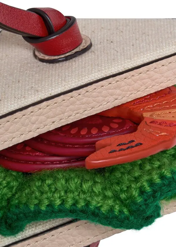 Mulberry Prawn Sandwich Bag Charm