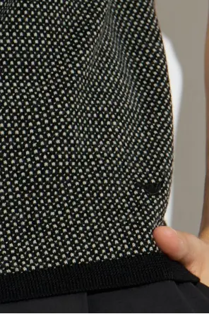 Emporio Armani Short-sleeve Patterned Pullover
