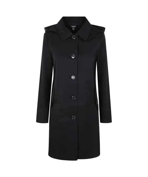 Ralph Lauren Single Breasted Hooded Coat