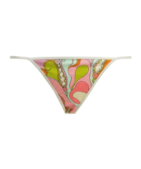 Emilio Pucci Orchidee Printed Bikini Briefs
