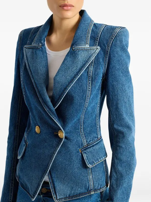 Balmain Denim 2-button Jacket