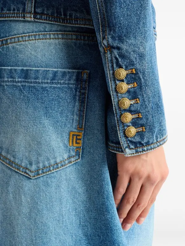 Balmain Denim 2-button Jacket