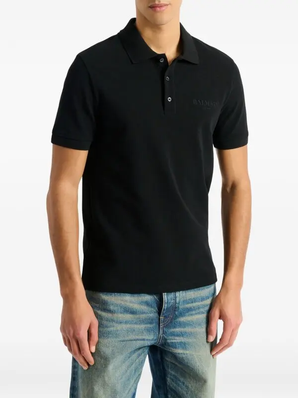 Balmain Embroidered Vintage Polo
