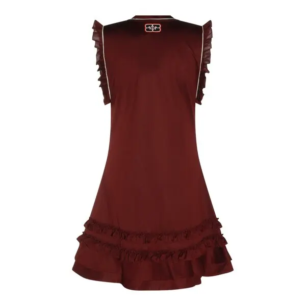 GANNI V-neck Dress