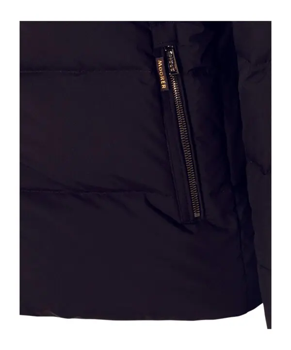 MOORER Hooded Quilted Down Jacket