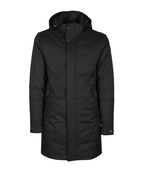 MOORER Vermont Detachable-hood Down Jacket