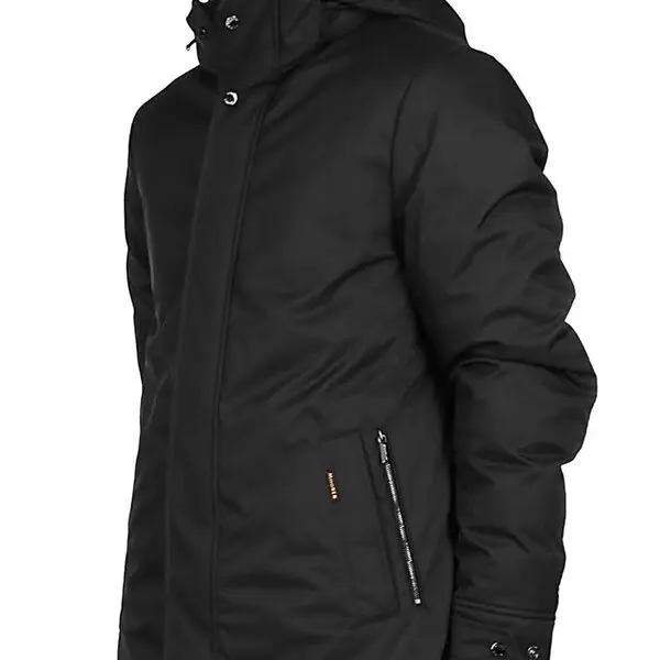 MOORER Vermont Hooded Down Jacket - Black