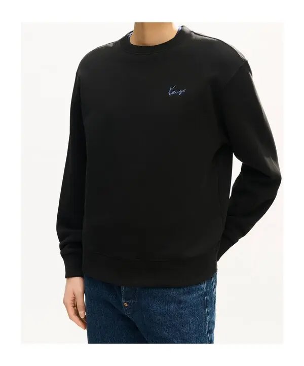 Kenzo Signature' Embroidered Sweatshirt In Cotton