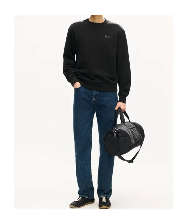 Kenzo Signature' Embroidered Sweatshirt In Cotton