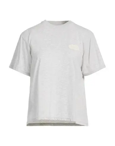 AUTRY Cotton Logo Print T-shirt - Grey