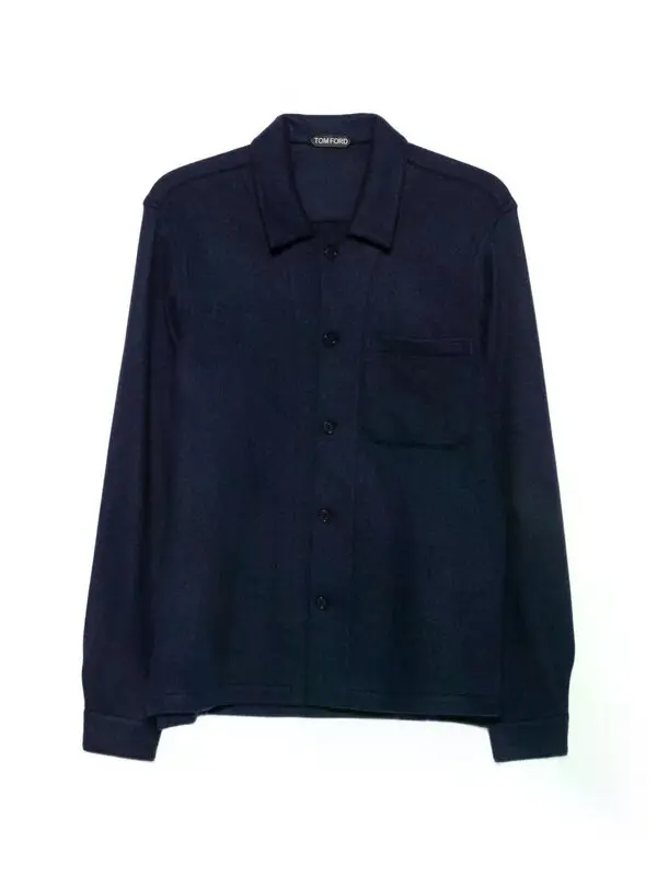 TOM FORD Patch-pocket Button-up Shirt
