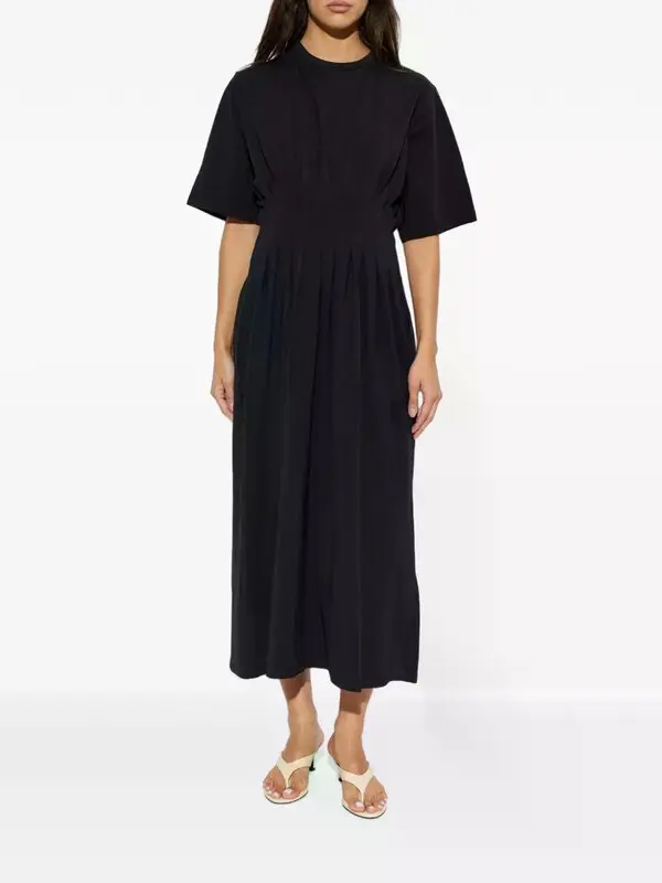 GESTUZ Pleated Midi Dress