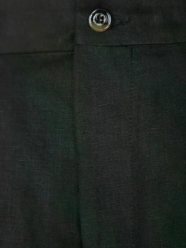 DELL'OGLIO Pressed-crease Tailored Shorts