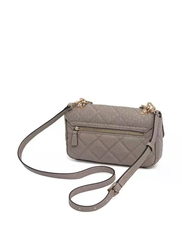 Guess Libby Quilted Shoulder Bag - Neutrals