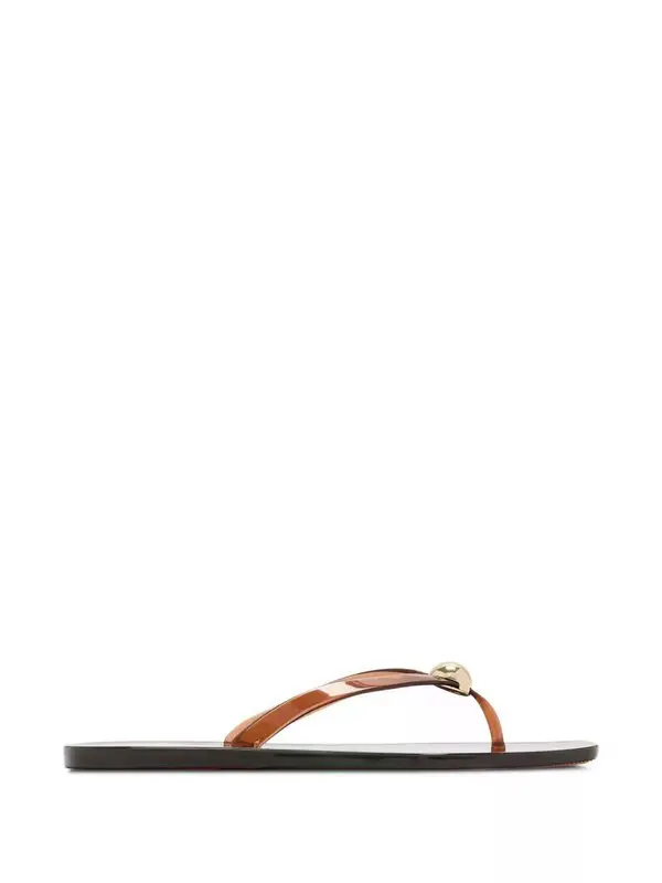LOEFFLER RANDALL Jovie Ball-detail Flip-flops