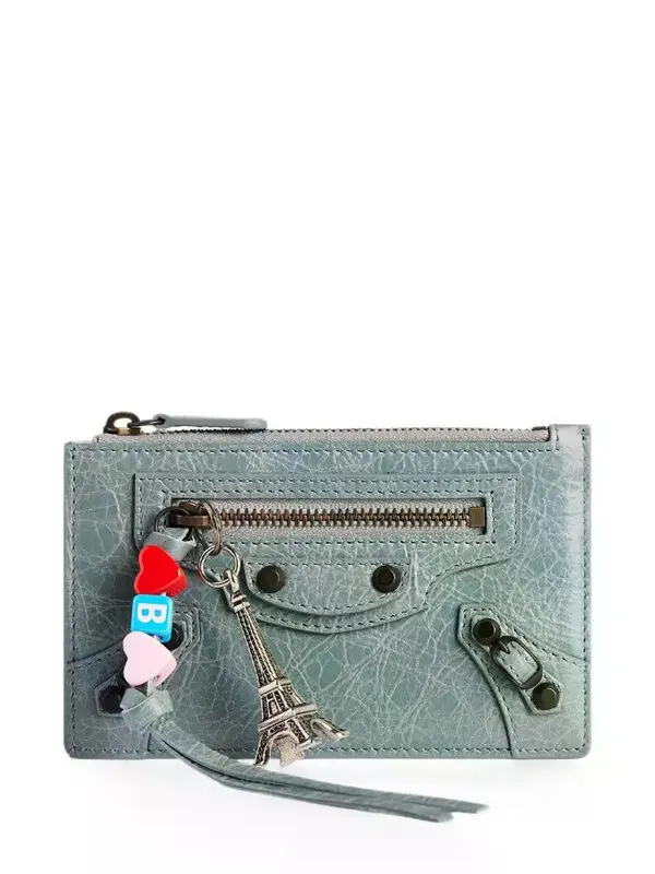 Balenciaga Le City Charm-detail Long Car Holder - Blue