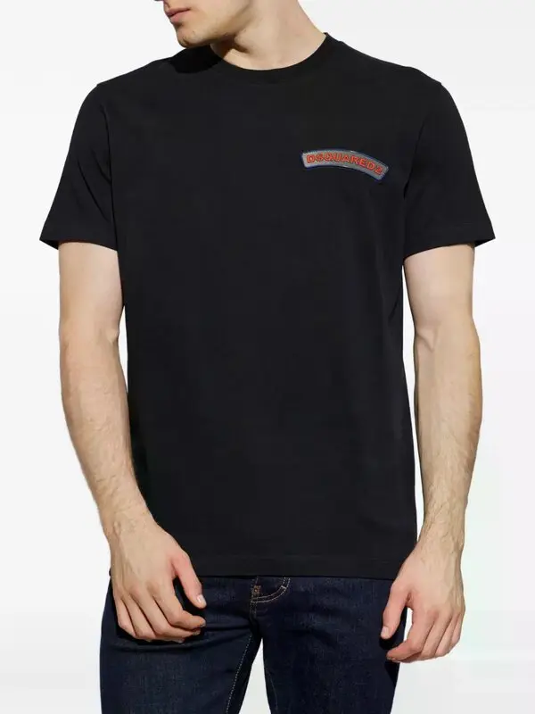 Dsquared2 Logo-patch T-shirt