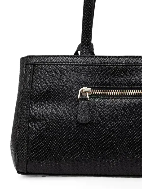 Guess Snakeskin-effect Buckled Tote Bag