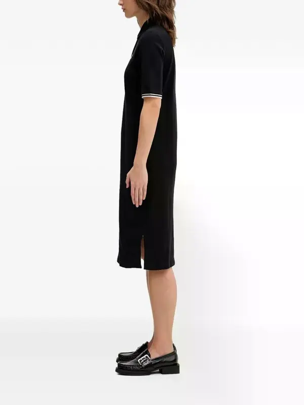 Fred Perry Cotton Midi Polo Dress
