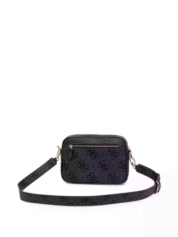 Guess Monogram Print Shoulder Bag