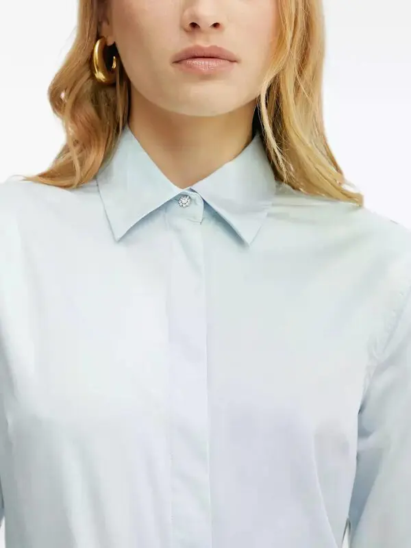 Guess Crystal-embellished Long-sleeve Shirt