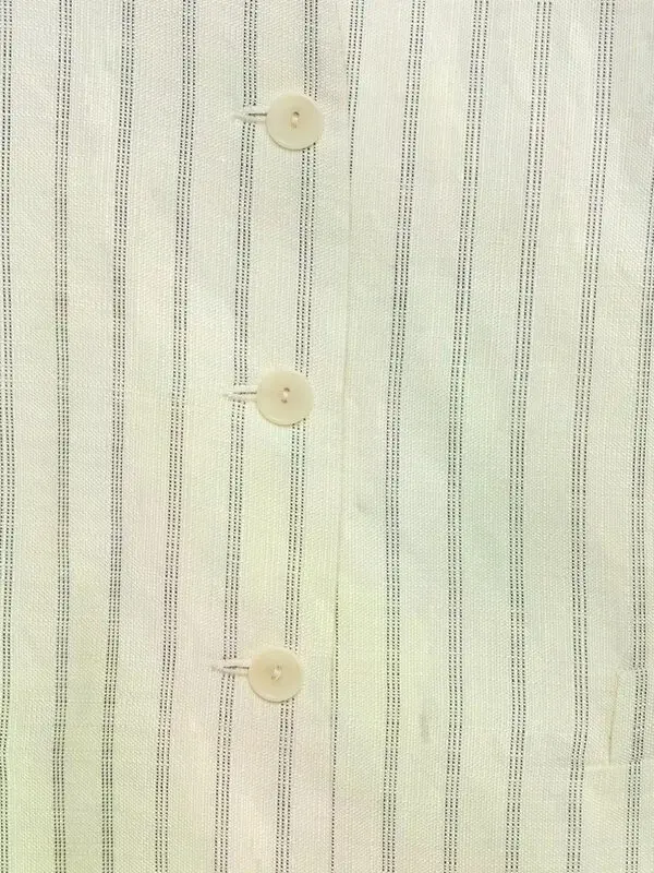 Sandro Pinstripe Sleeveless Vest