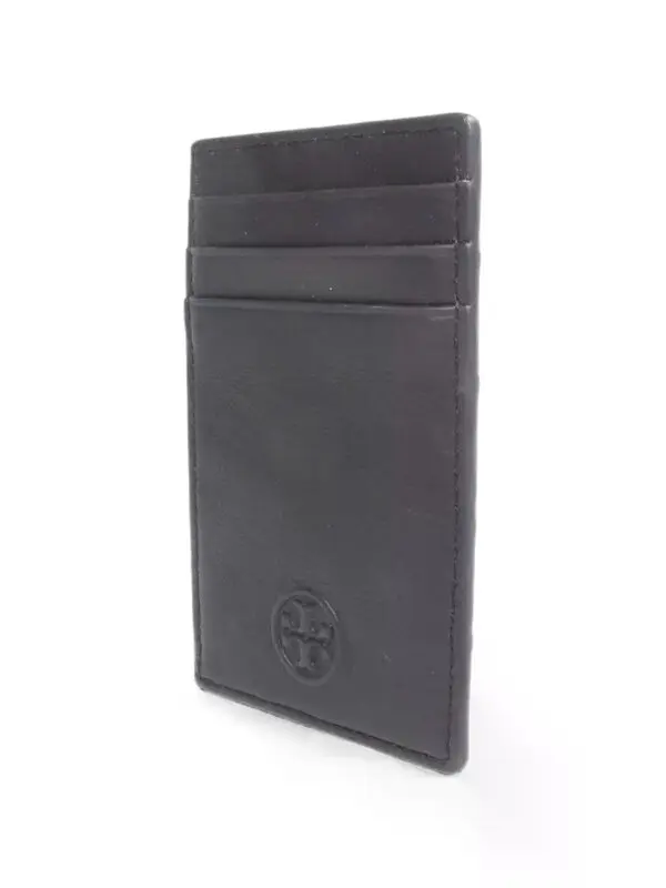Tory Burch Quilted Logo-embossed Card Holder