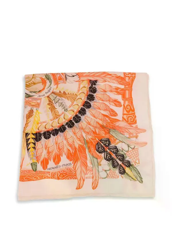 Hermès Danse Pacifique Square-shape Scarf