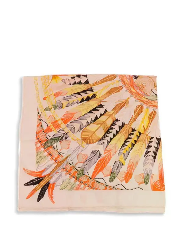 Hermès Danse Pacifique Square-shape Scarf