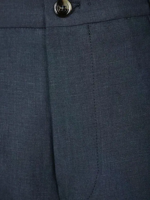 DELL'OGLIO Pleated Tailored Shorts