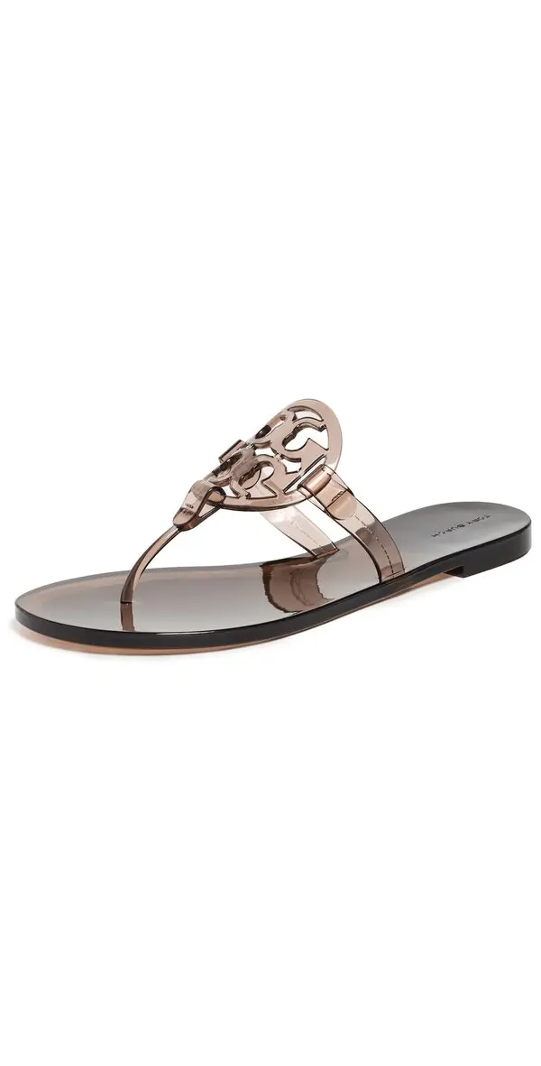 Tory Burch Miller Jelly Sandals - Brown