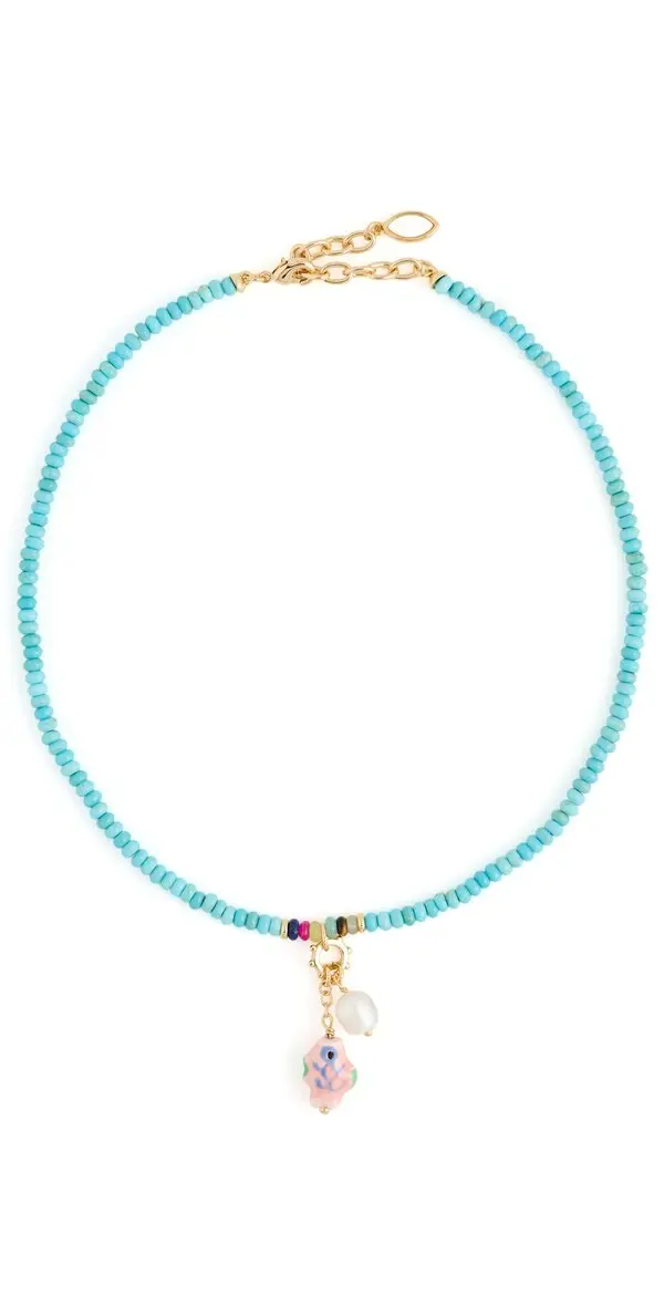 Mignonne Gavigan Whimsy Necklace - Turquoise