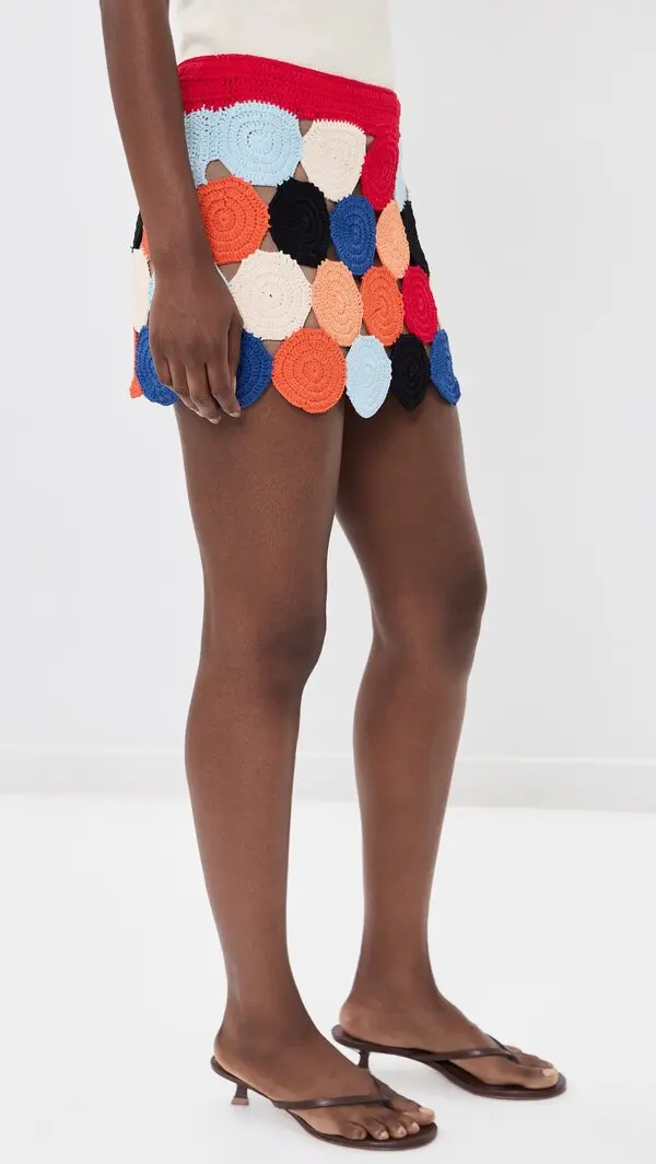 SIMONMILLER Beep Beep Mini Skirt