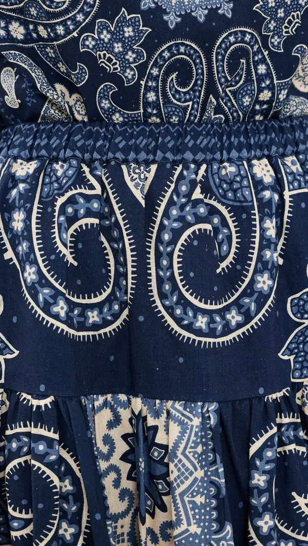 Sea Emelina Print Midi Skirt