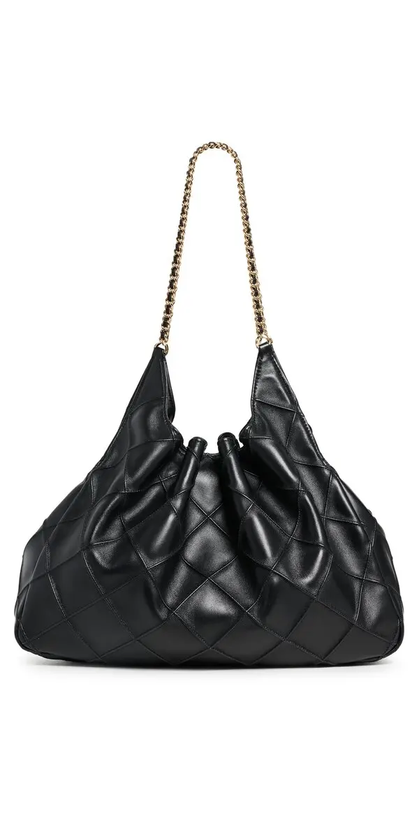 Tory Burch Fleming Large Tote - Black